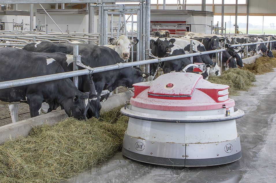 The advantages of automated feed pushing for cows | Ag Proud