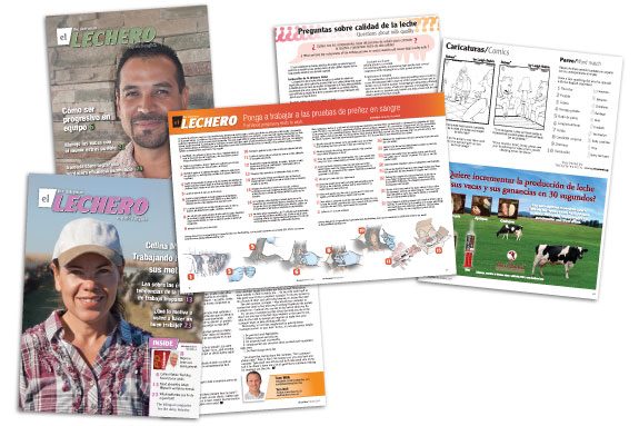 Beginning English class uses El Lechero as teaching tool - | Ag Proud